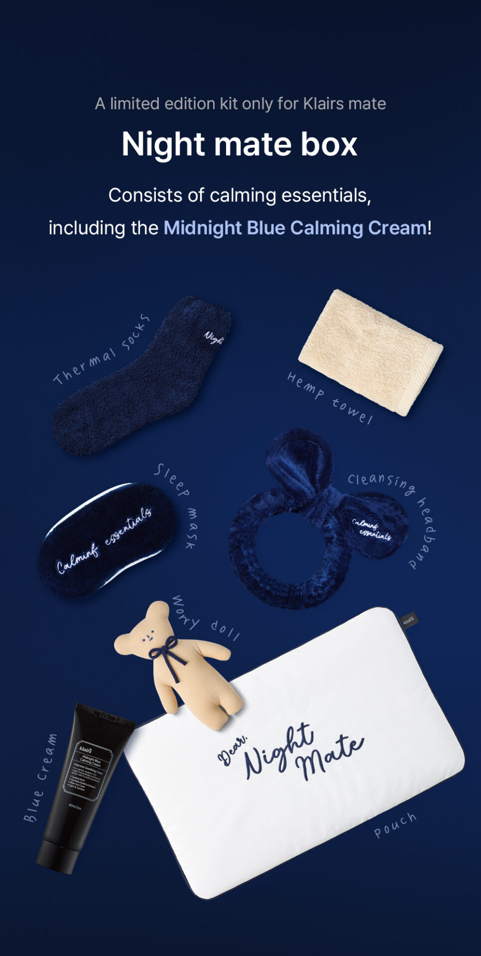 Dear, Night mate: Ambassador Recruitment - Dear Klairs