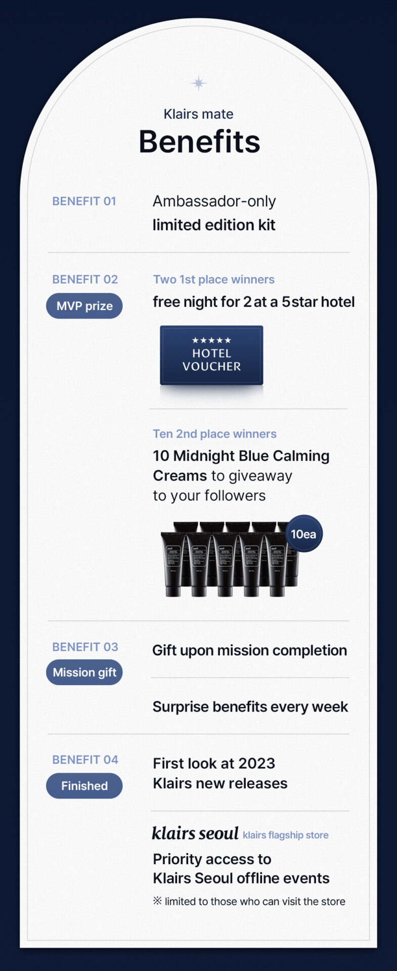 Dear, Night mate: Ambassador Recruitment - Dear Klairs