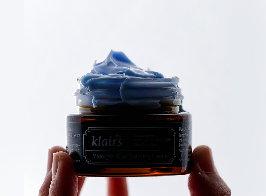 Midnight Blue Calming Cream Lookbook - Dear Klairs
