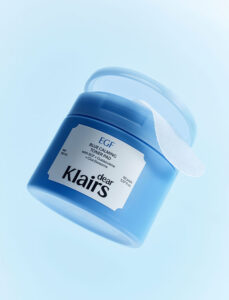 EGF Blue Calming Toner Pads - Dear Klairs